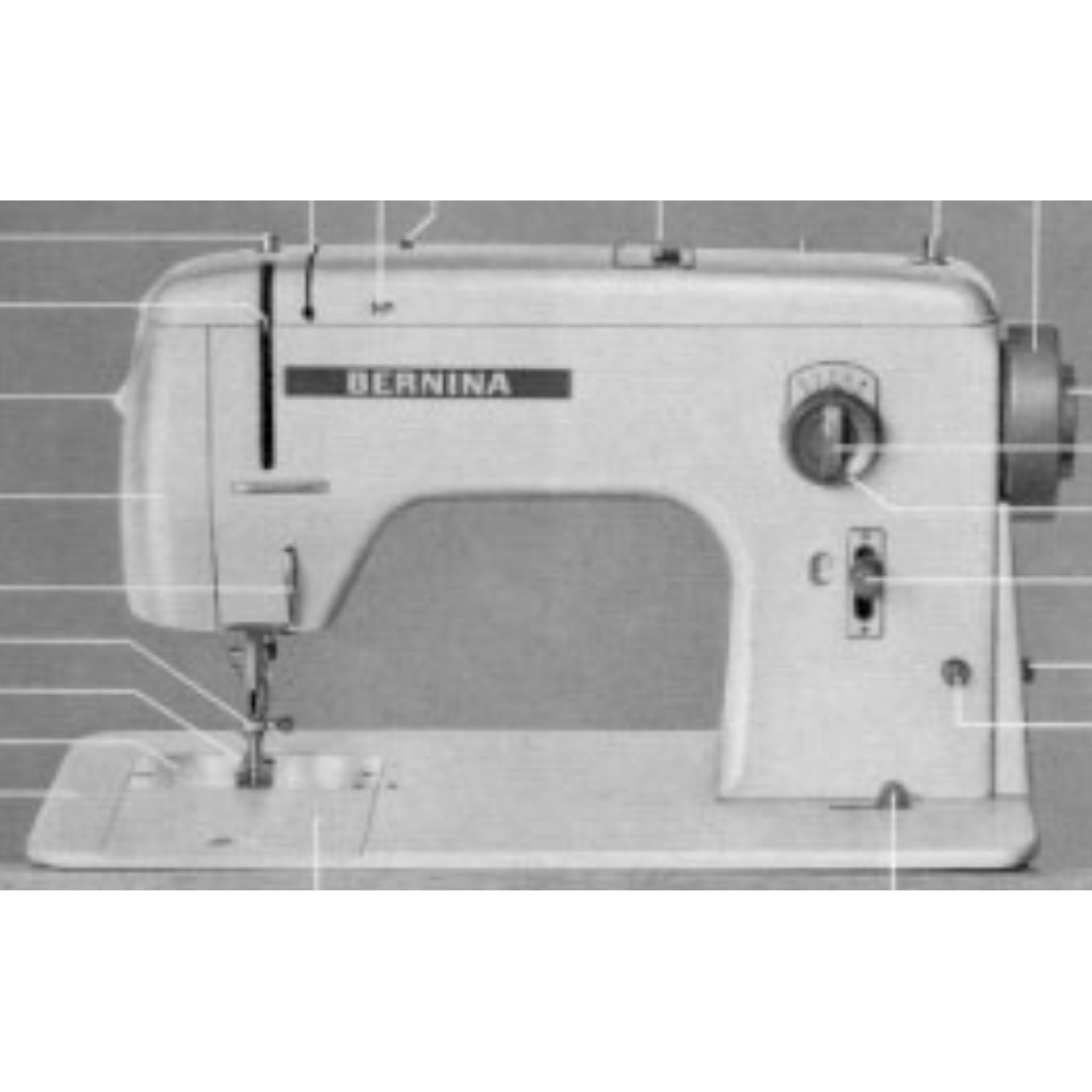 BERNINA 707 & 717 INSTRUCTION MANUAL (Printed)