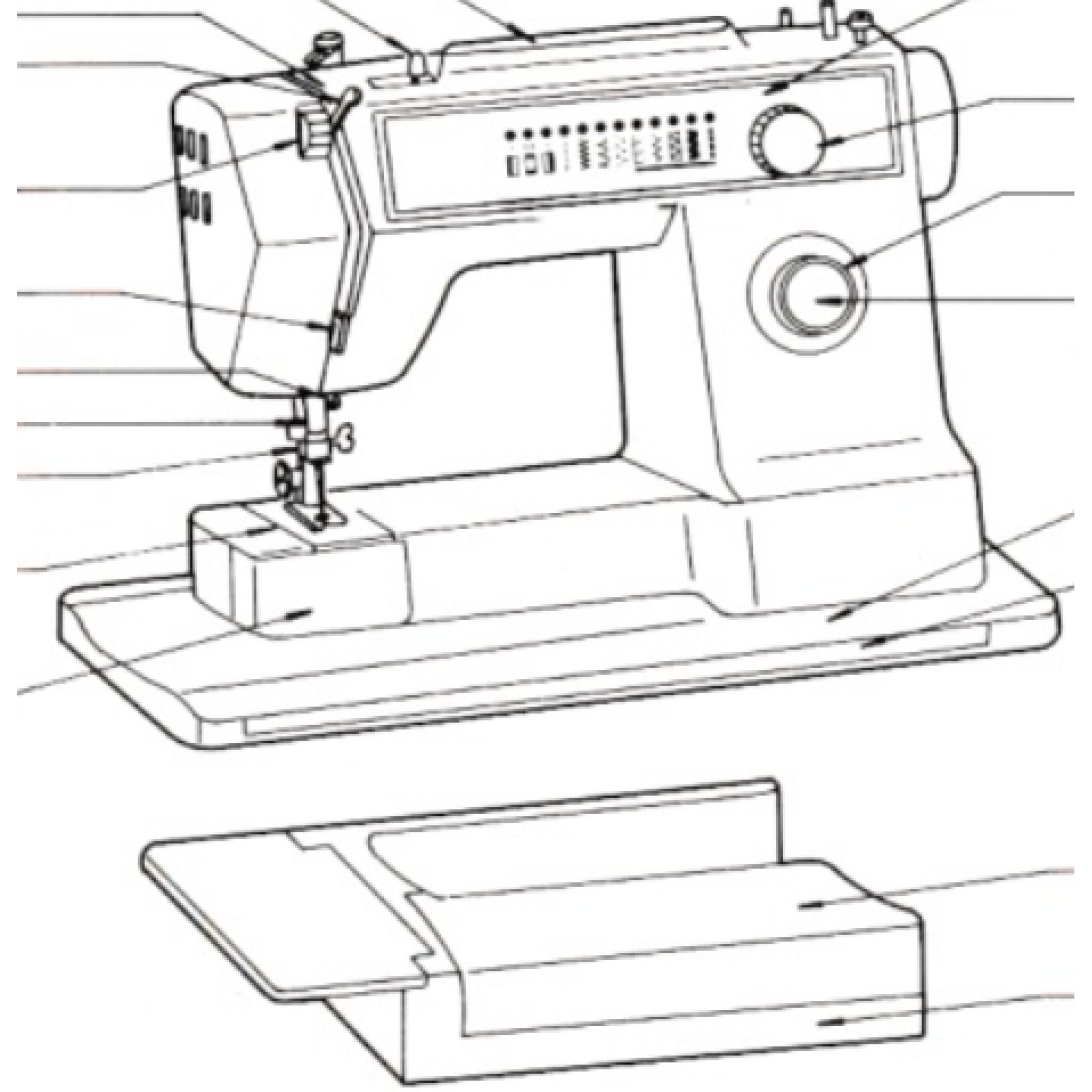CROWN POINT Models SZA-645F Instructions (Printed)